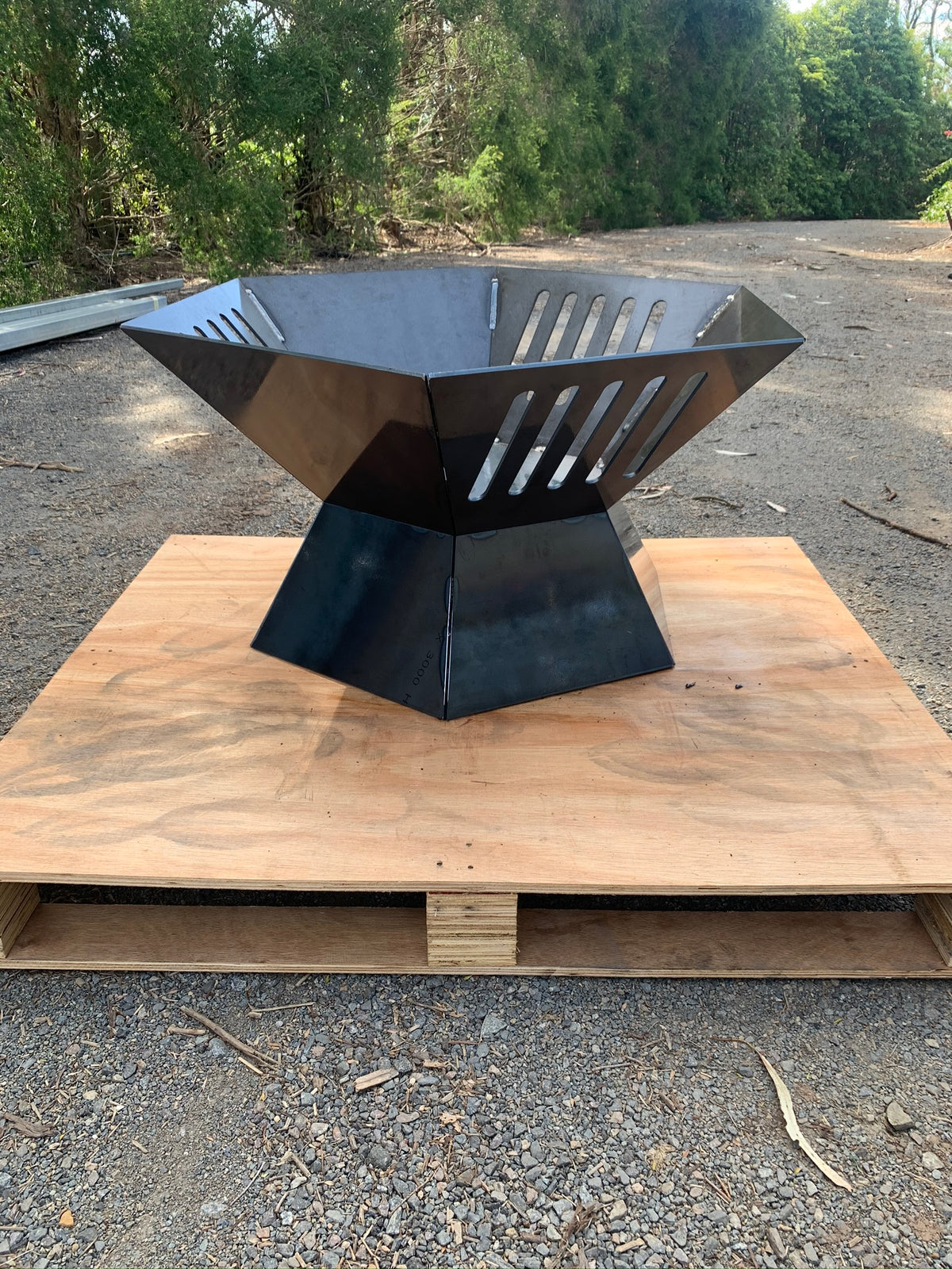 Hexagonal Fire Pit | Custom Made Fire Pits | Rocket Rons